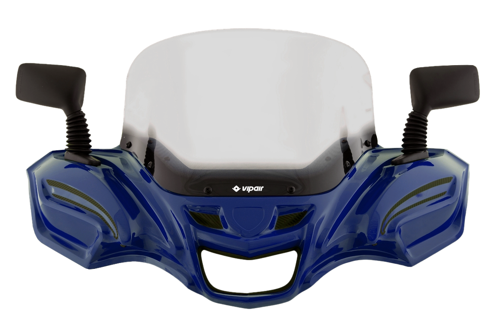 ATV Windshield VIPAIR for Yamaha Kodiak 700 Desert Tan/Midnight Blue
